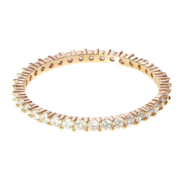 Swarovski Vittore ring White, Rose gold-tone plated | Ole Aas