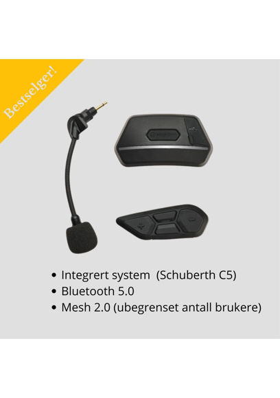 C5 SC2 Intercom Sena 50S Schuberth - Høy puls - Hjelmer, Snøscooterklær ...