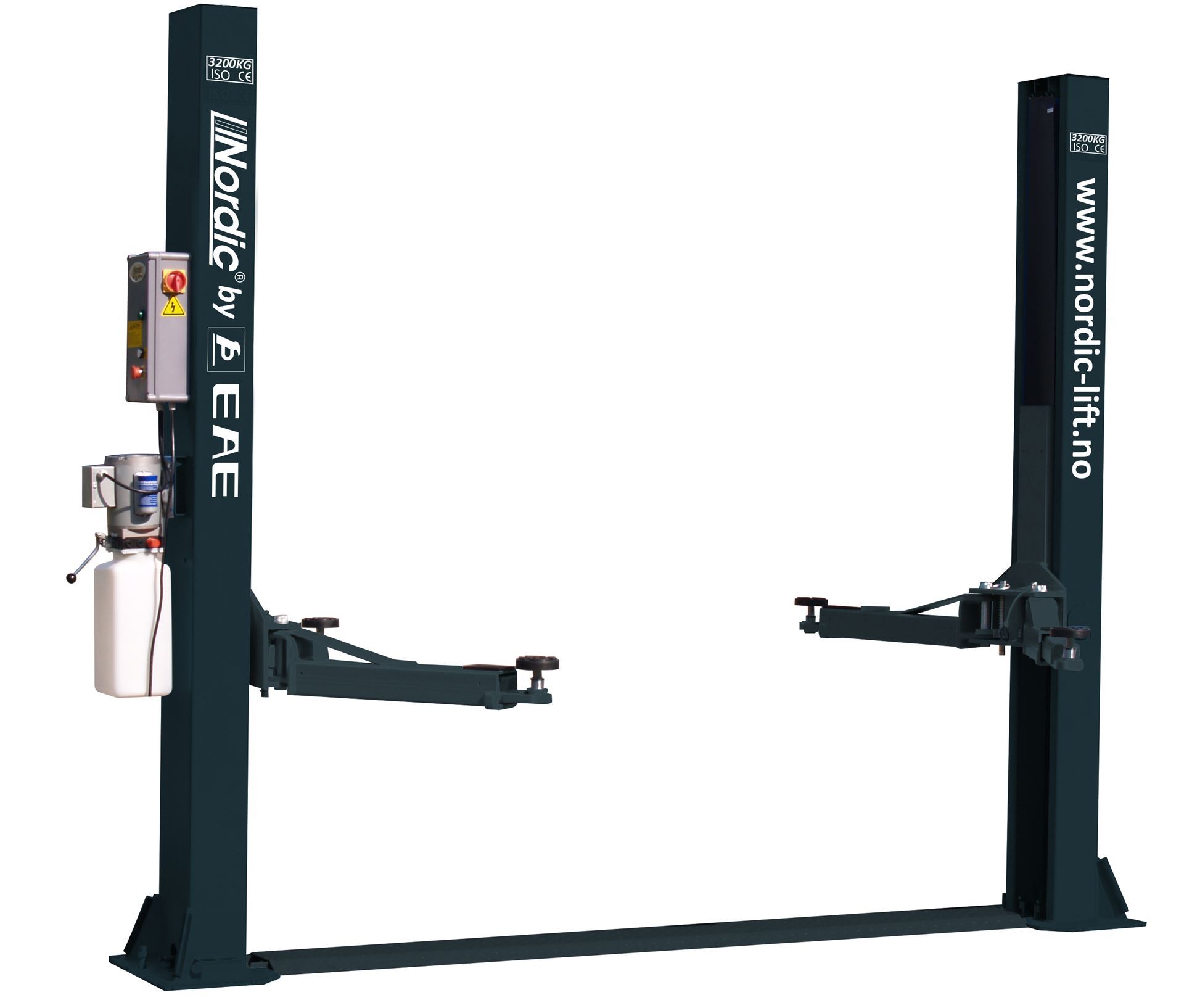 2-søylet løftebukk fra Nordic Lift- Nordic-Lift AS