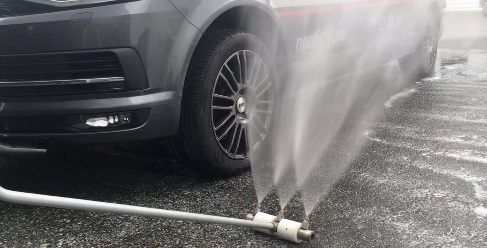 EasyWash Underspyler ST97 med KW hurtigkobling og dyser | - Nordic-Lift AS
